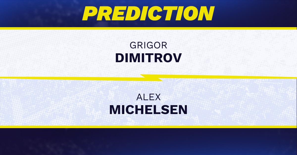Grigor Dimitrov vs. Alex Michelsen prediction, odds, picks for ATP ...