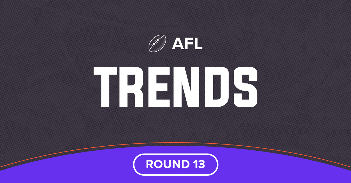AFL Betting Trends, Players and Odds to Watch - Round 13, 2024