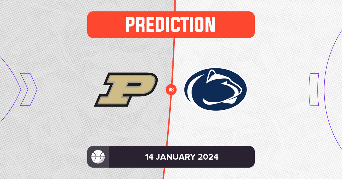 Purdue vs Penn State Prediction and Tips - 14 January 2024
