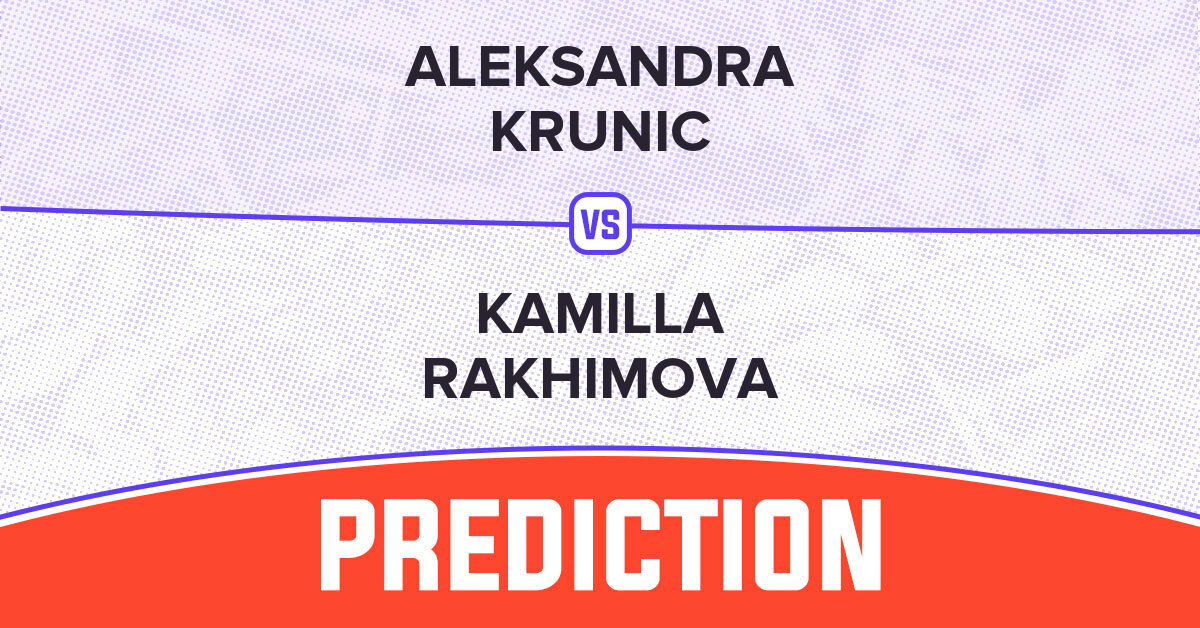 Aleksandra Krunic vs Kamilla Rakhimova Prediction - WTA Guadalajara 2024