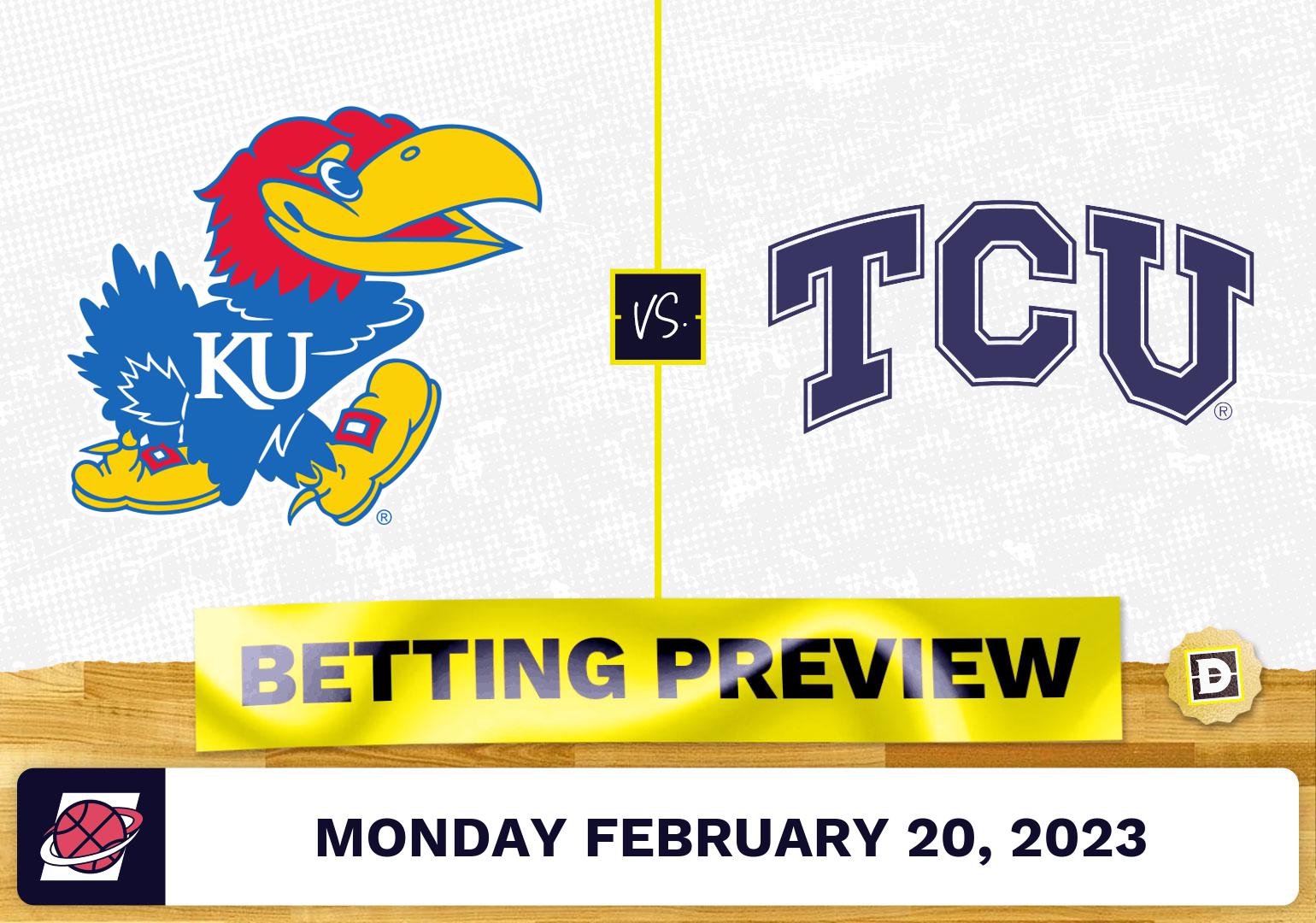Kansas vs. TCU CBB Prediction and Odds - Feb 20, 2023