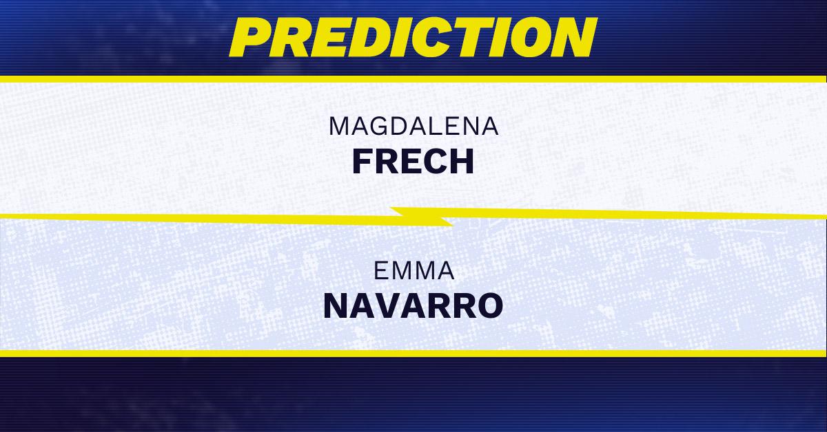 Magdalena Frech vs. Emma Navarro Prediction, Odds, Picks for WTA ...