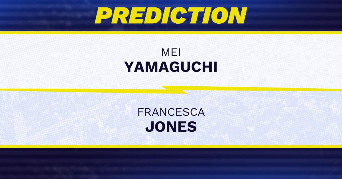 Mei Yamaguchi vs. Francesca Jones prediction, odds, picks for 2025 WTA ...