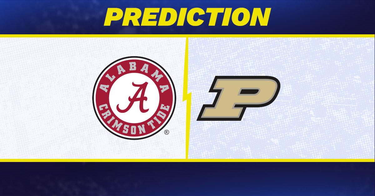 Alabama vs. Purdue Prediction: Alabama Predicted to Win College ...