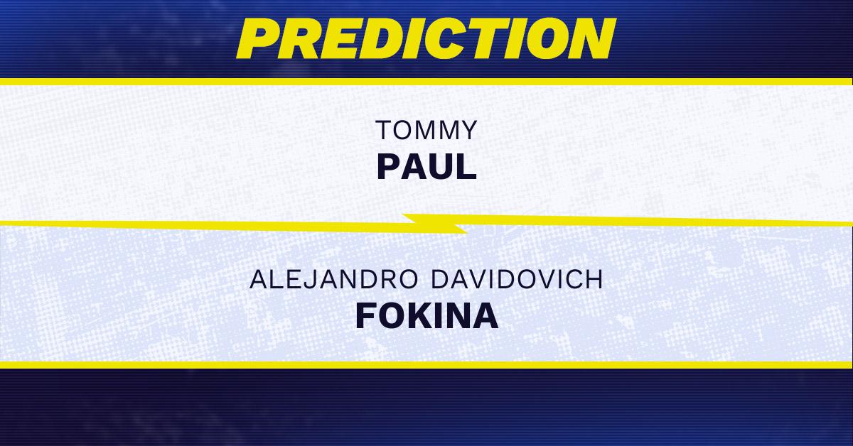 Tommy Paul vs. Alejandro Davidovich Fokina prediction, odds, picks for ...